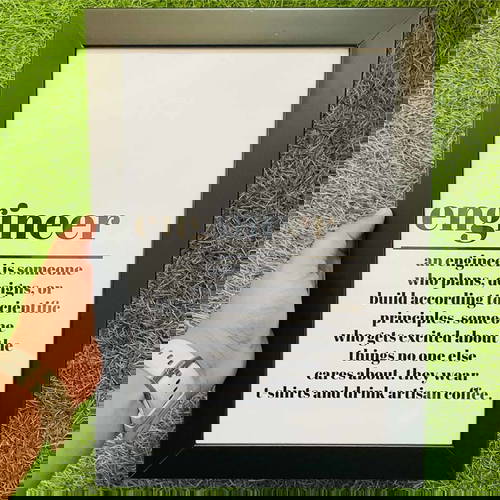 Customized Engineer Frame With Your Message – MyPhotoPrint.in