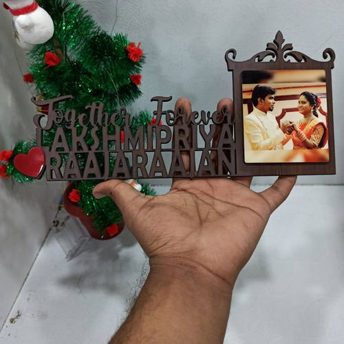 Customize Couple Name With Photo Standee – MyPhotoPrint.in