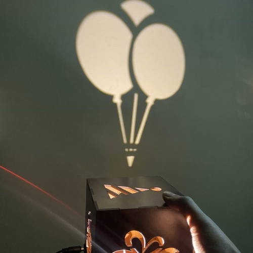 Customized Happy Birthday Led Wooden Shadow Box – MyPhotoPrint.in