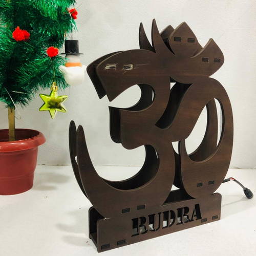Customized Om Religious Name Board – MyPhotoPrint.in