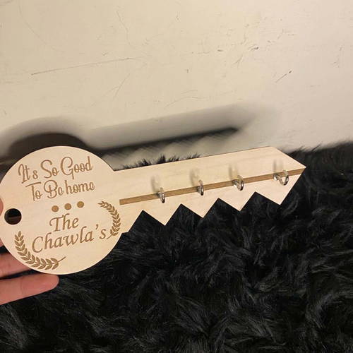 Your Own Message/name Customized & Personalized Unique Wall Key Holder ...