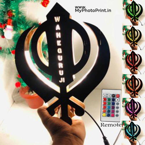 Khanda Sahib Religious Name Board – MyPhotoPrint.in