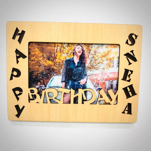 Customized Birthday Photo Name Frame – MyPhotoPrint.in