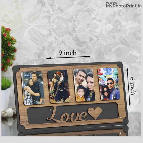 Personalized Wooden Love Frame – MyPhotoPrint.in