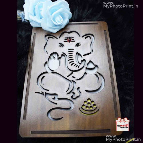 Magical Ganpati Bappa Religious Name Board – MyPhotoPrint.in