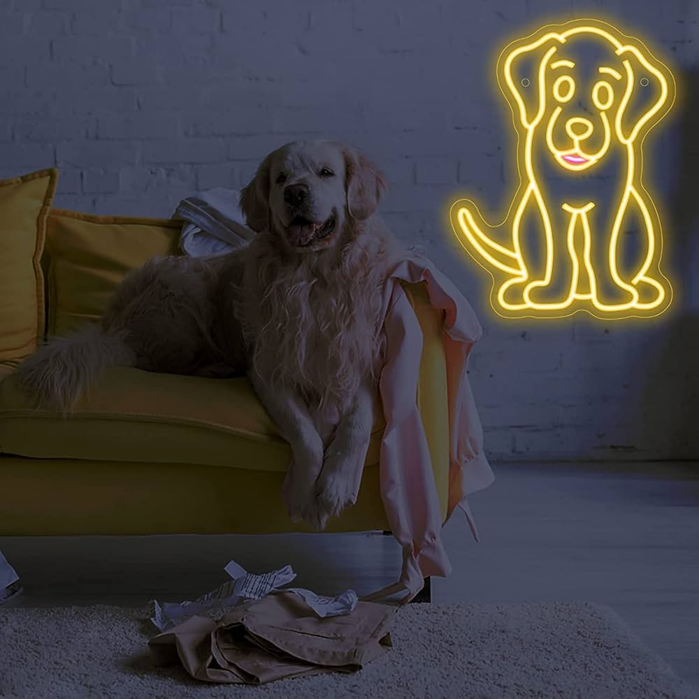 Personalized Dog Neon Light – MyPhotoPrint.in