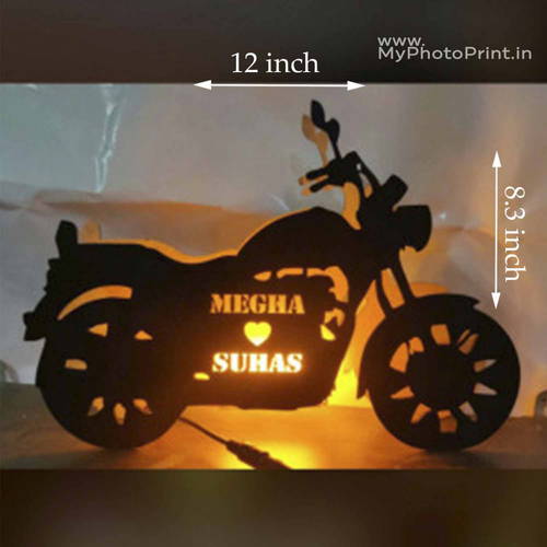 Customized Bullet Name Board With Lights – MyPhotoPrint.in