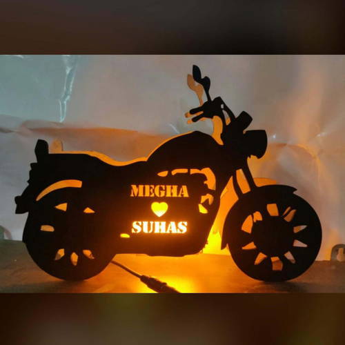 Customized Bullet Name Board With Lights – MyPhotoPrint.in