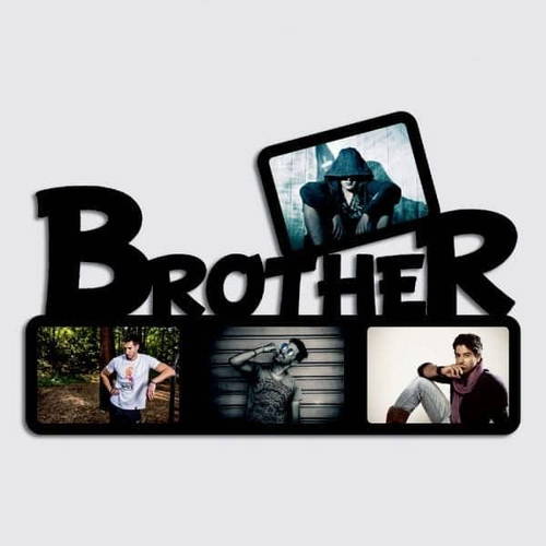 Brother Wooden Photo Frame/collage – MyPhotoPrint.in