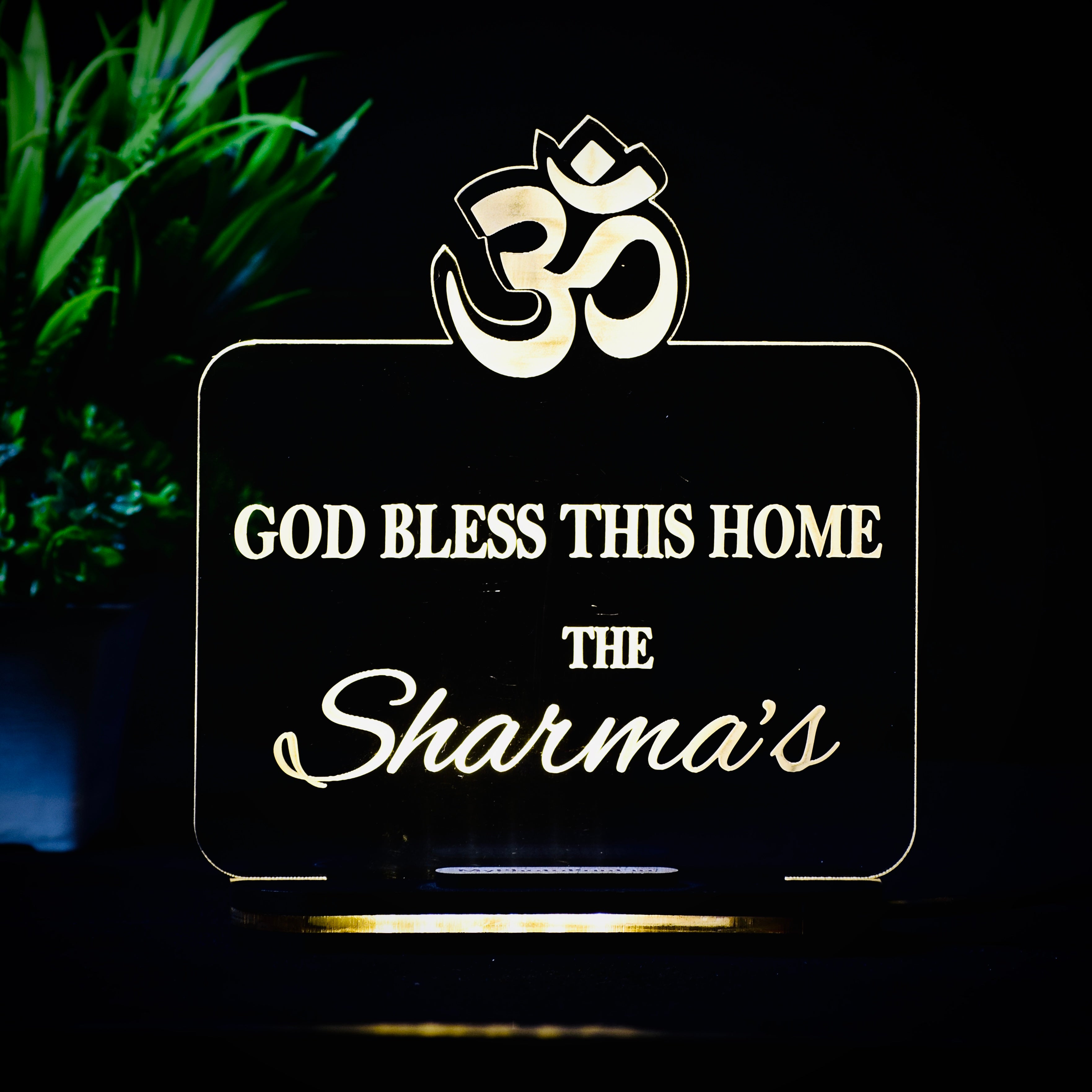 Divine Blessings Lamp – MyPhotoPrint.in