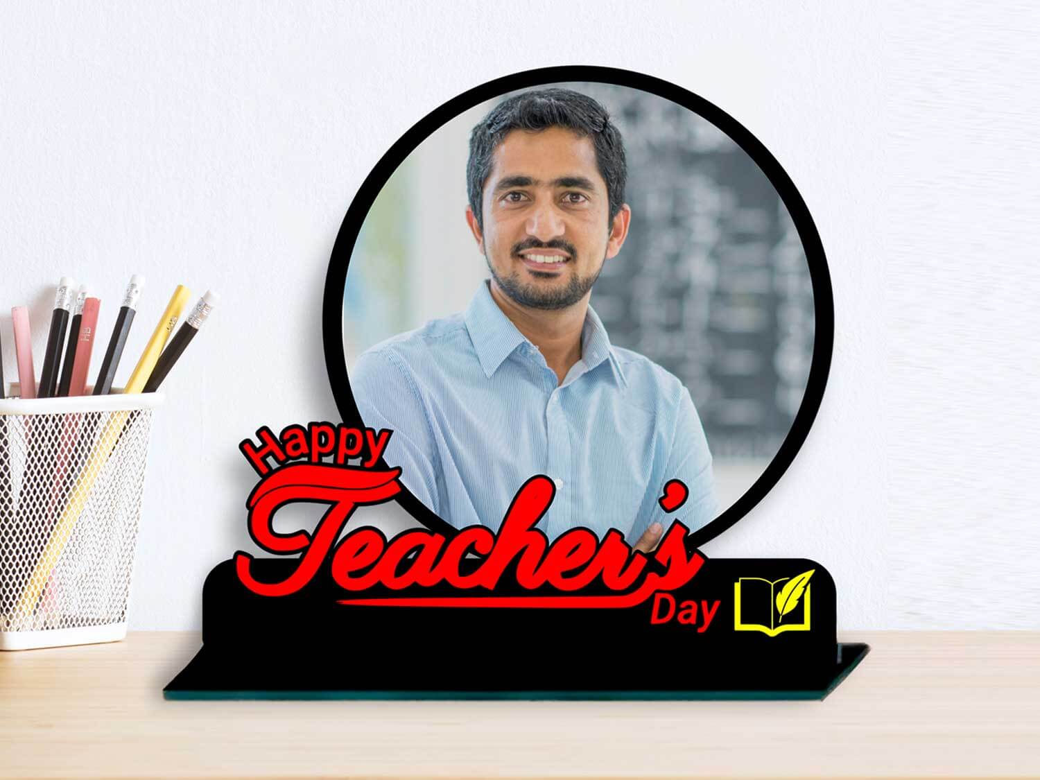 Personalized Table Top for Best Teachers – MyPhotoPrint.in