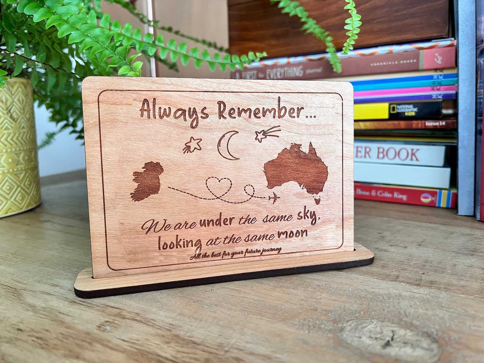 Forever Connected – Farewell Table Stand – MyPhotoPrint.in
