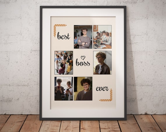 Personalized Boss Photo Frame – MyPhotoPrint.in