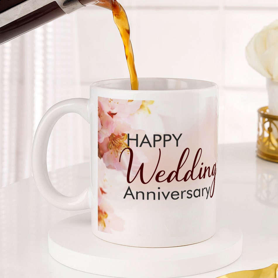 Personalized Happy Anniversary Mug – MyPhotoPrint.in