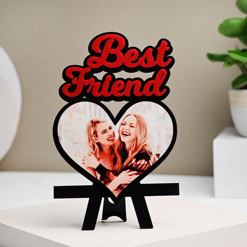 Personalized Best Friend Photo Table Top – A Perfect Gift for Your Bes ...